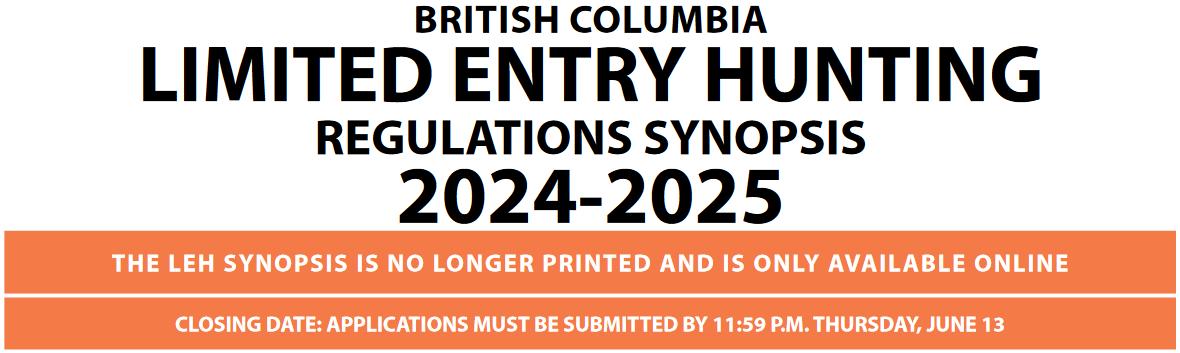 BC Limited Entry Hunting – How it Works