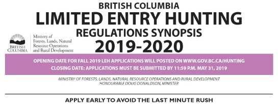 BC Limited Entry Hunting – Does it work for you?